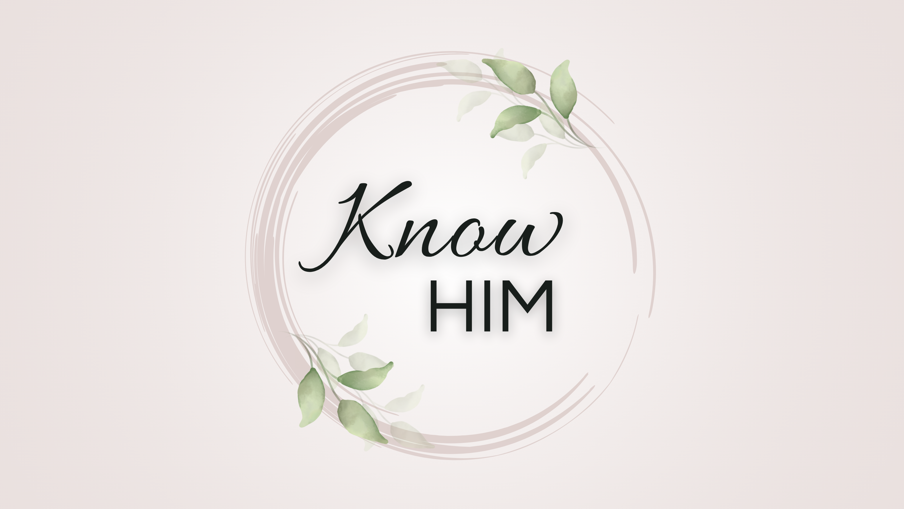Know Him