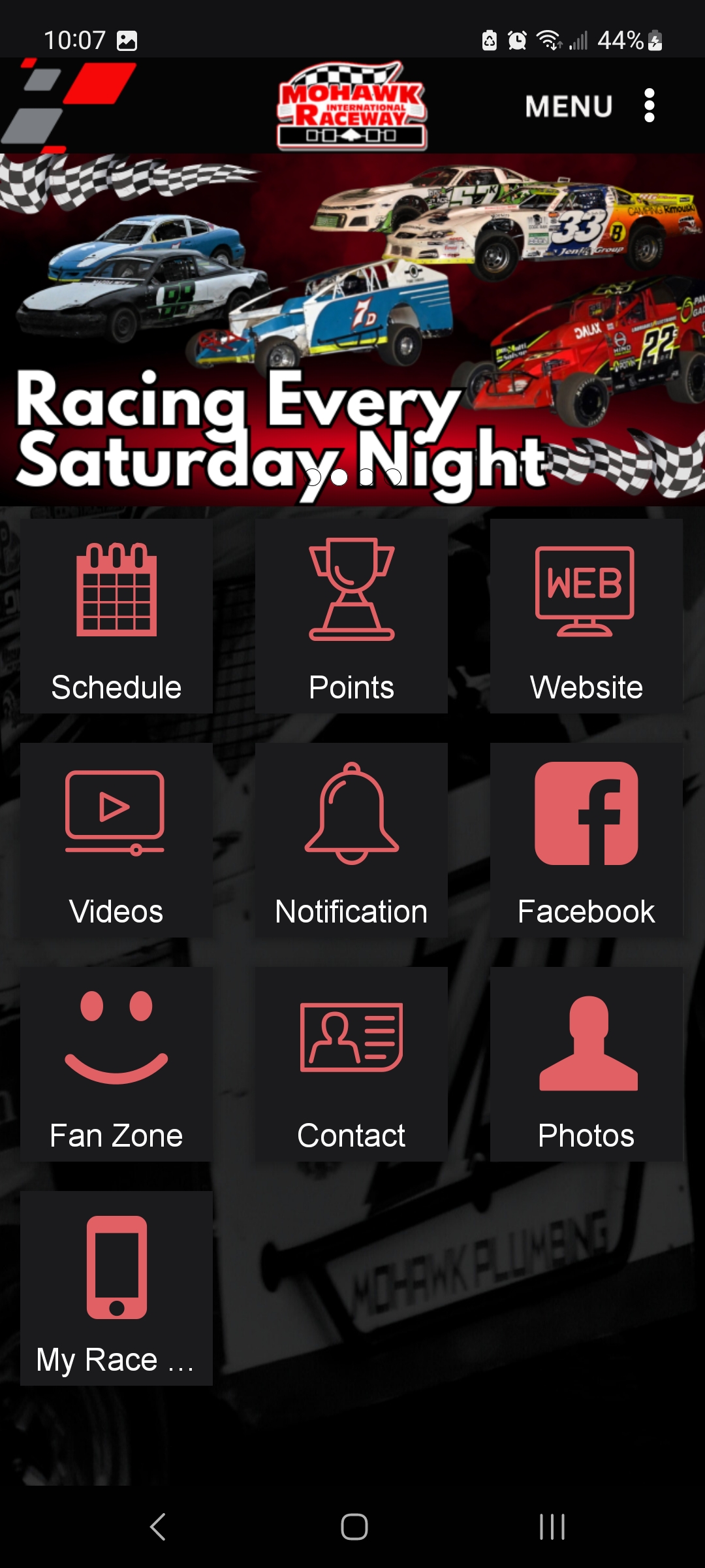 Mohawk International Raceway Mobile App, Mohawk International Raceway ...