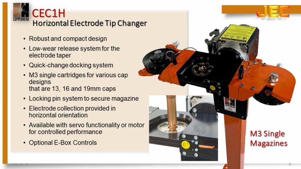 CEC1 Powered Cap Changer